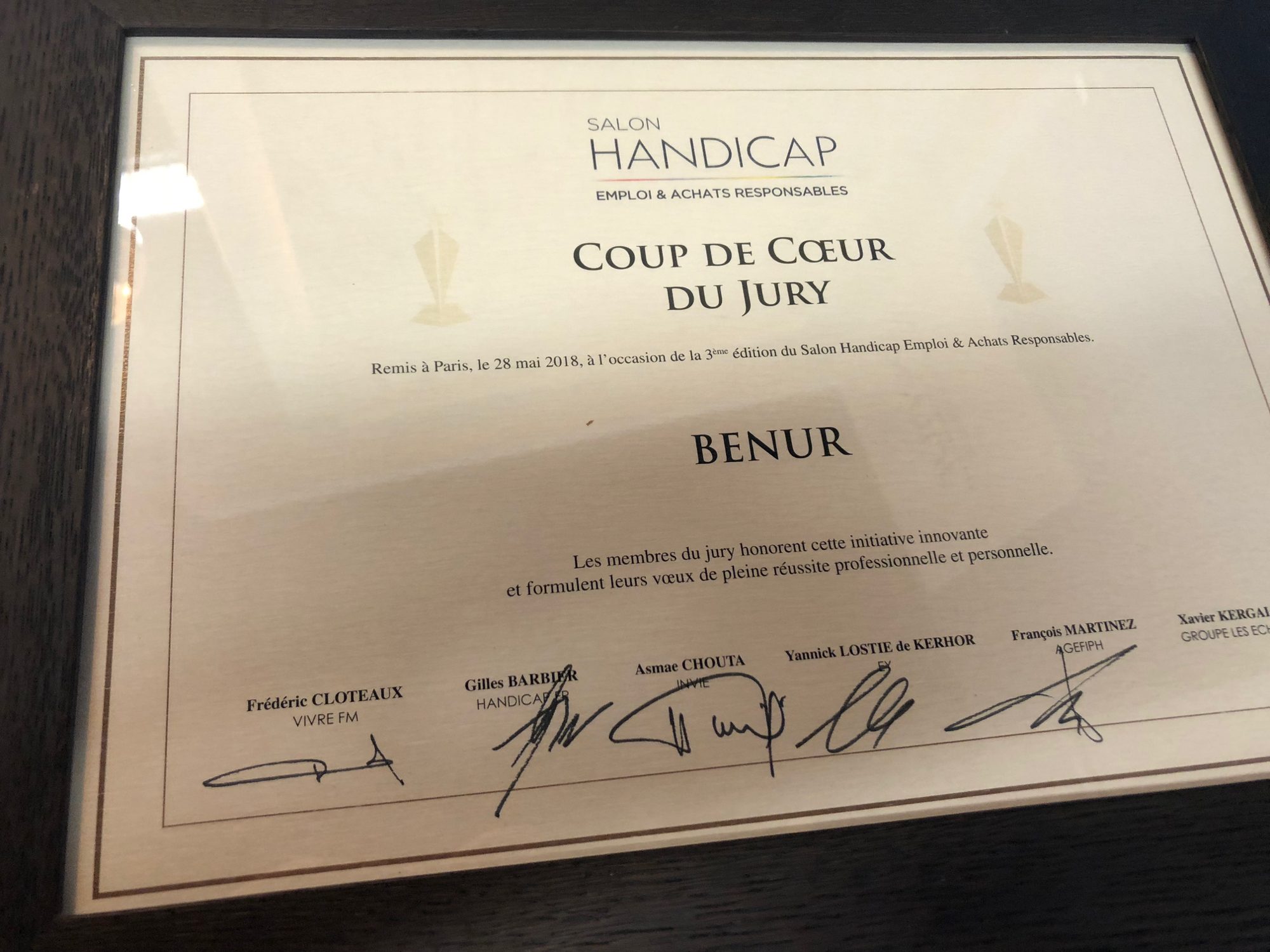 Benur n’est pas près d’arrêter son char ! – Moove Lab – L’accélérateur ...